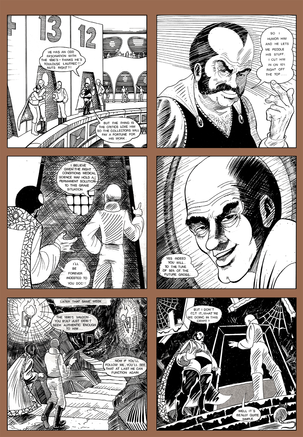 Comic Jazz - 1983 - Comic Art Portfolio Comic Jazz - 1983 - Comic Art Portfolio